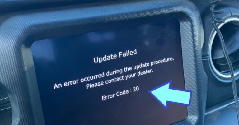 uConnect Error Code 20 [Fixed 2024] - ViralTalky