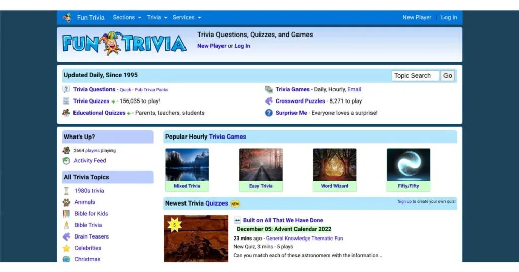 6 Top Quiz Sites like Sporcle To Play Quizes! [2024] - ViralTalky