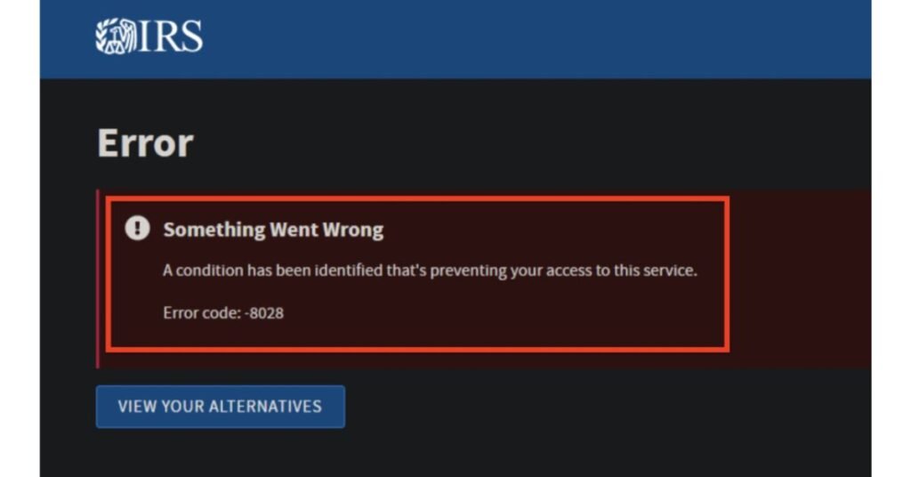 IRS Error Code 8028 How To Fix 2023 ViralTalky IRS Error Code 8028 How To Fix 2023 ViralTalky
