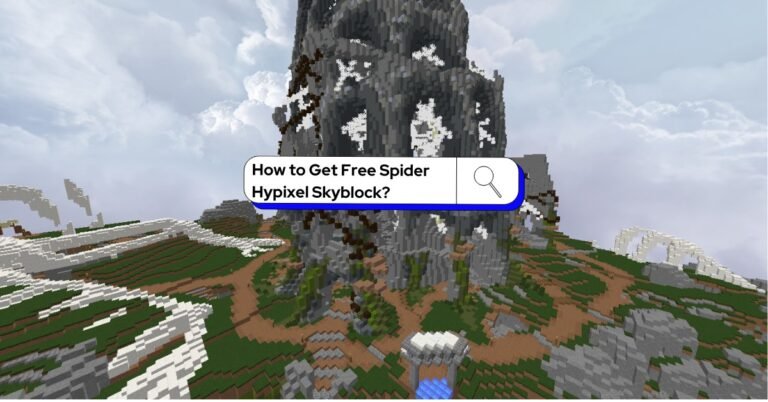 How to Get Free Spider Hypixel Skyblock? [2024] - ViralTalky
